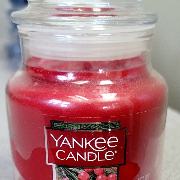 Yankee Candle | Accents | Yankee Candle Red Jar Candle | Poshmark